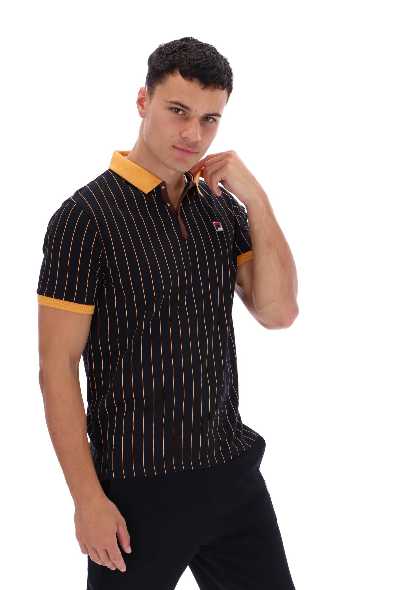 BB1 Classic Vintage Striped Polo Fila UK