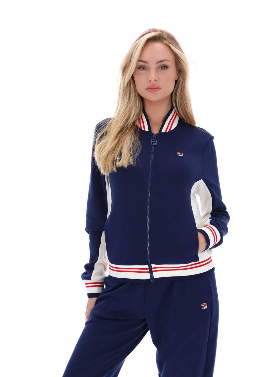 Silvana Iconic Baseball Track Top – Fila UK