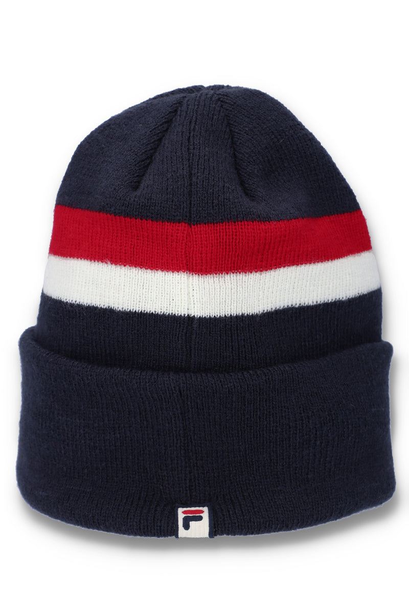Linus Stripe Flat Knit Beanie – Fila UK